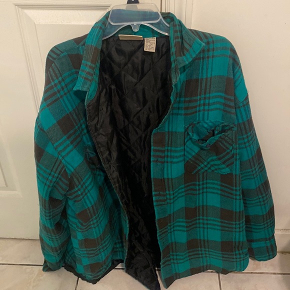 Jackets & Coats | Green Plaid Stylish Jacket | Poshmark